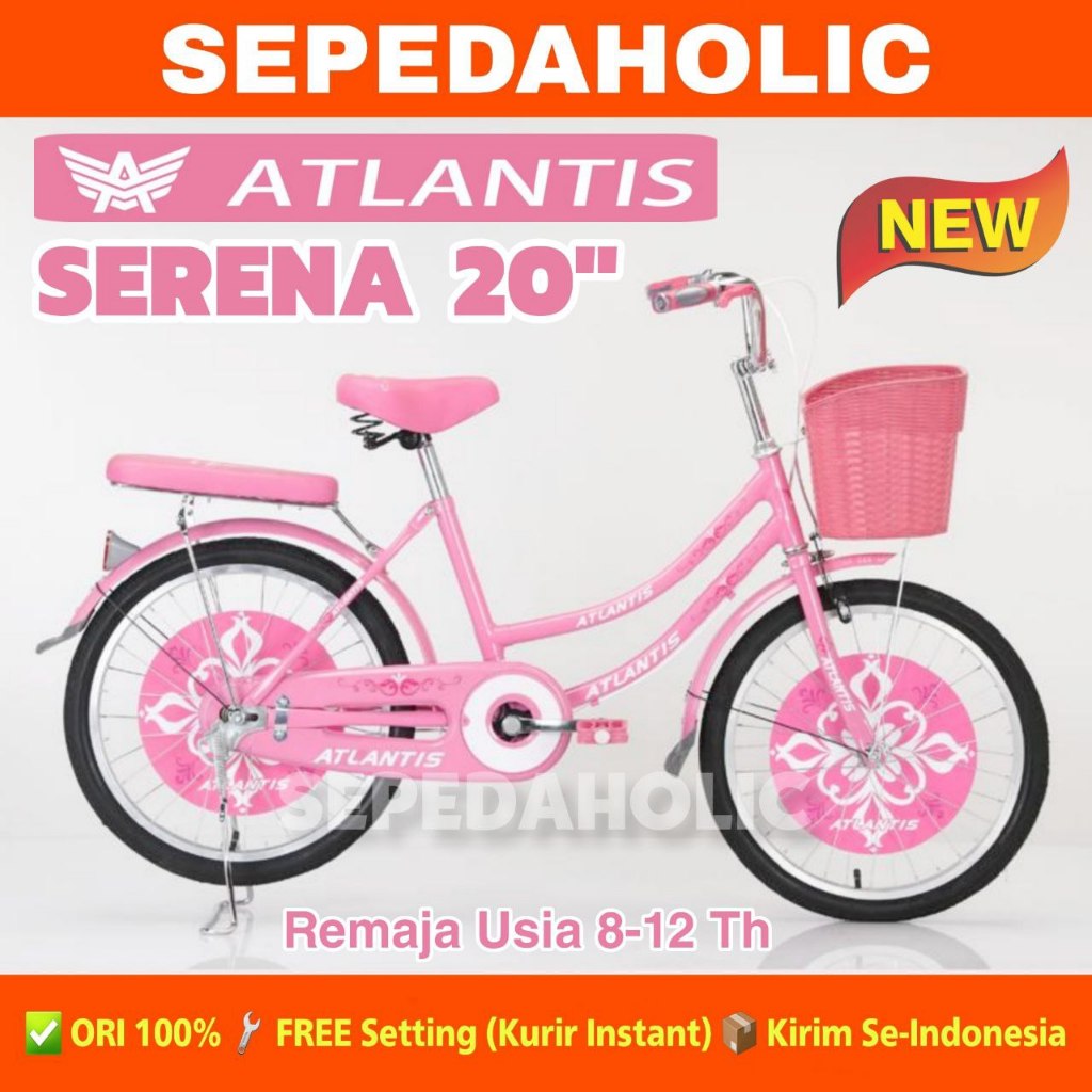 Jual Sepeda Anak Remaja Perempuan ATLANTIS SERENA 95L AURORA VELION ...