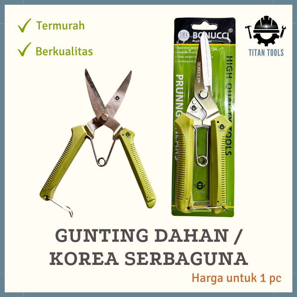 Jual Gunting Korea Serbaguna / Gunting Kebun Pangkas Dahan Ranting ...