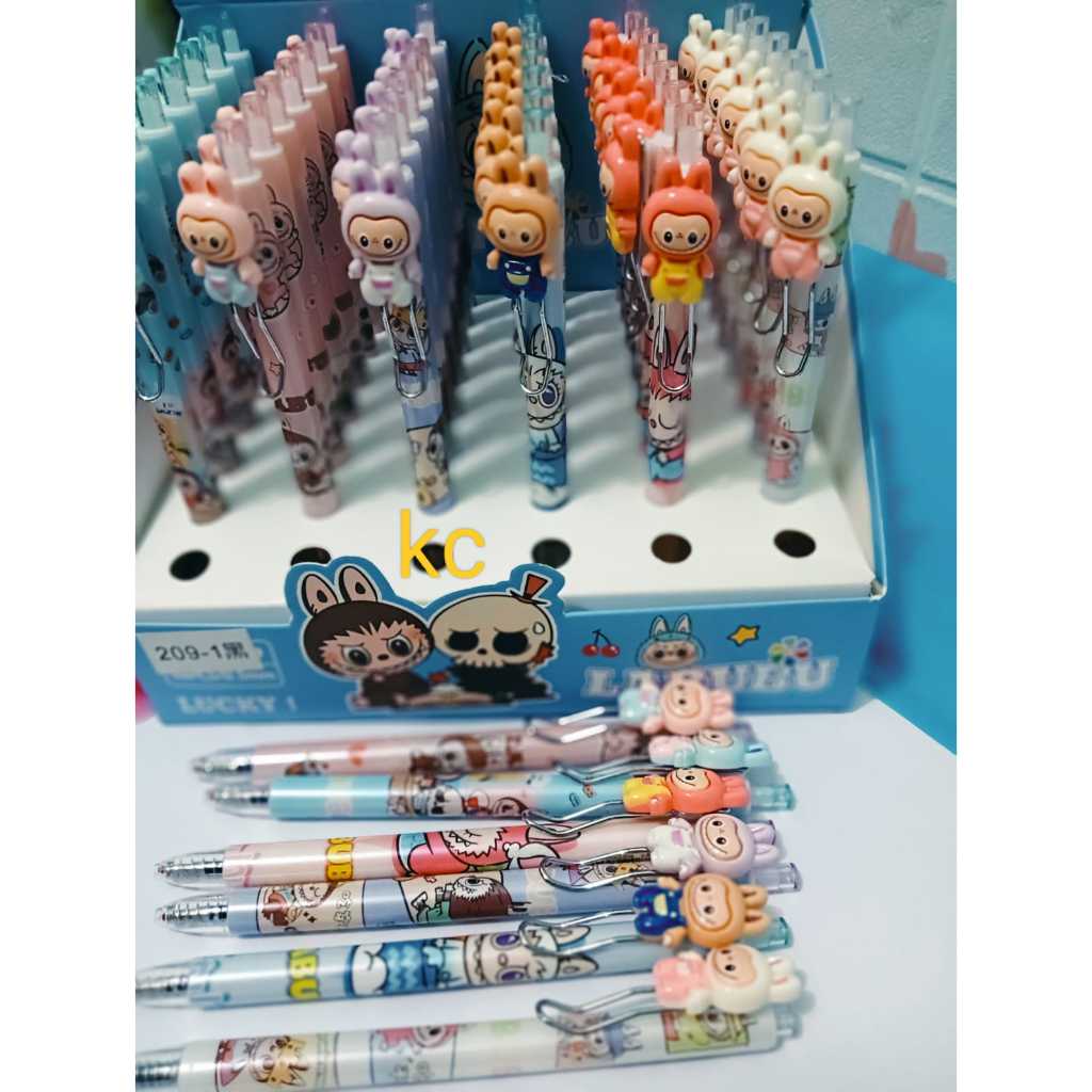 Jual PULPEN KARAKTER LABUBU PEN KARAKTER GEL PEN CARTOON PEN KARAKTER ...