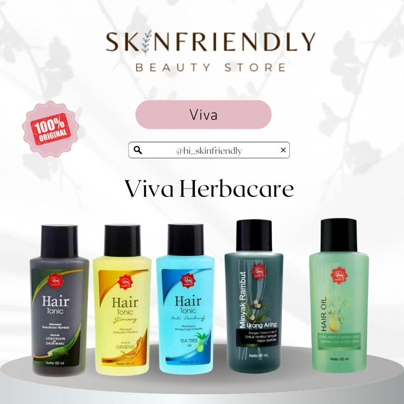 Jual [READY] Viva Hair Tonic 60ml | Viva Hair Oil 60ml | Shopee Indonesia