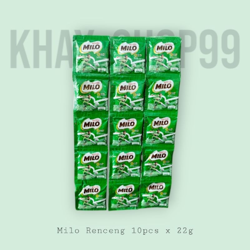 Jual MILO Activ-Go susu renteng / MILO sachet isi 10 | Shopee Indonesia