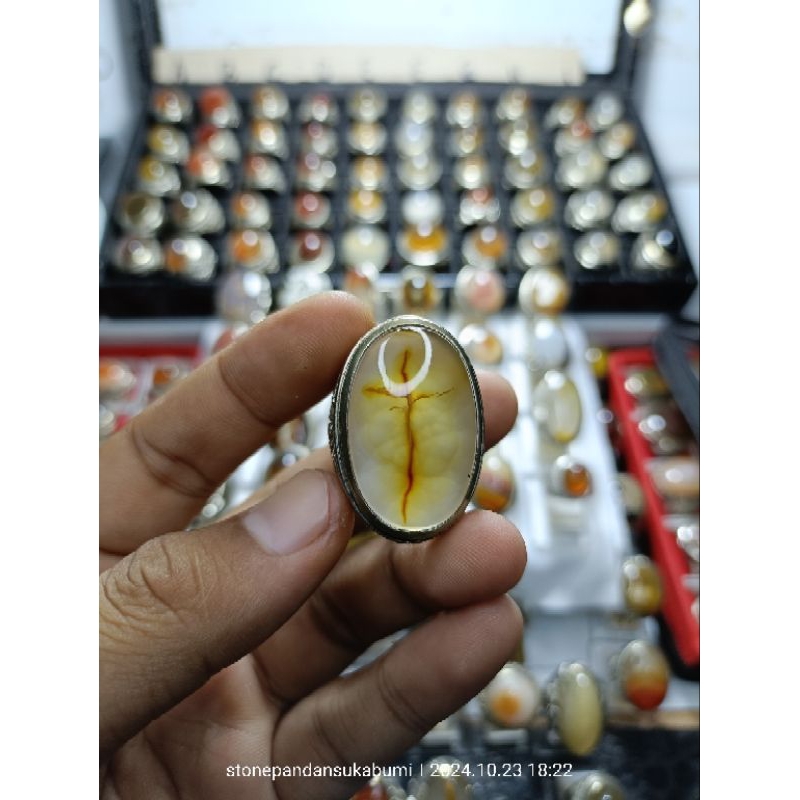 Jual Batu akik motif keris | Shopee Indonesia