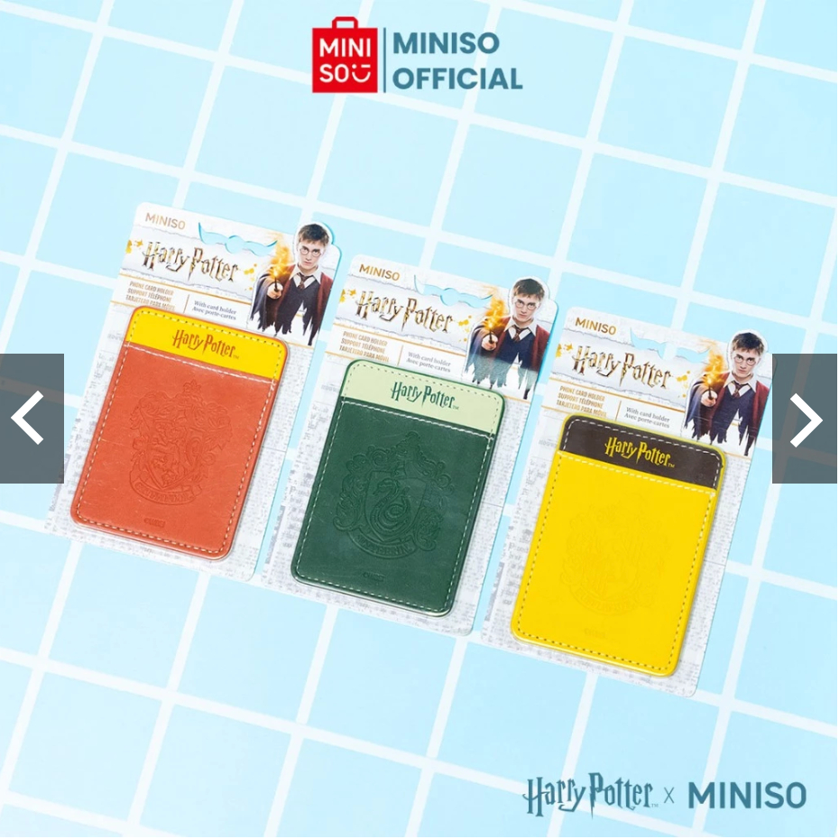Jual Miniso x Harry Potter Phone Card Holder Dompet Kartu Koleksi spesial Harry Potter | Shopee ...
