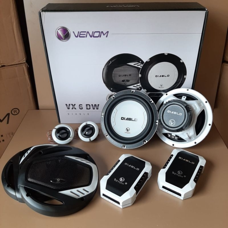 Jual SPEAKER SPLIT VENOM DIABLO VX 6D ( HITAM ) SPEAKER SPLIT VENOM ...