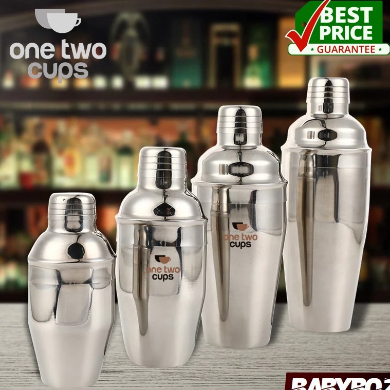 Jual Penawaran Terbaik BABYBOZ One Two Cups Cocktail Shaker Bartender ...