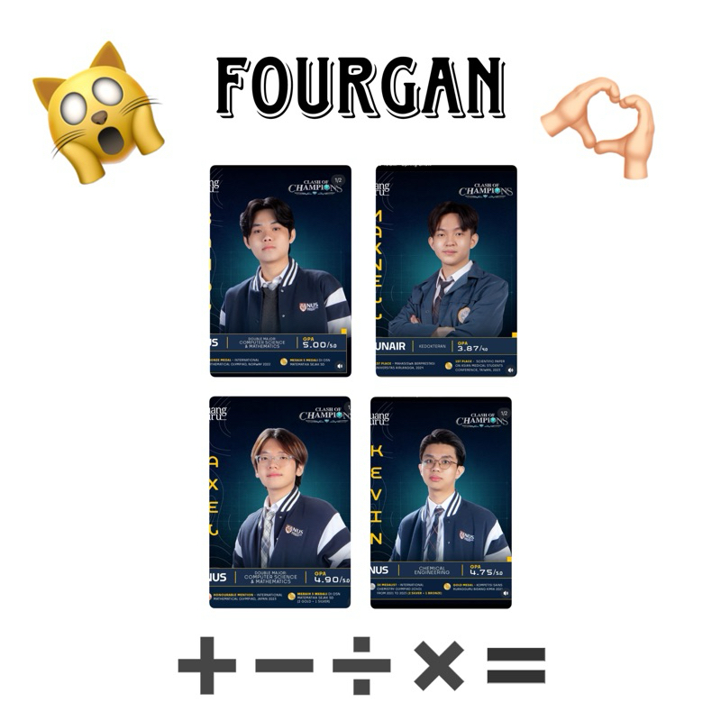 Jual Photocard Custom COC Matthew, Maxwell, Sandy, Kevin, Axel, Max ...