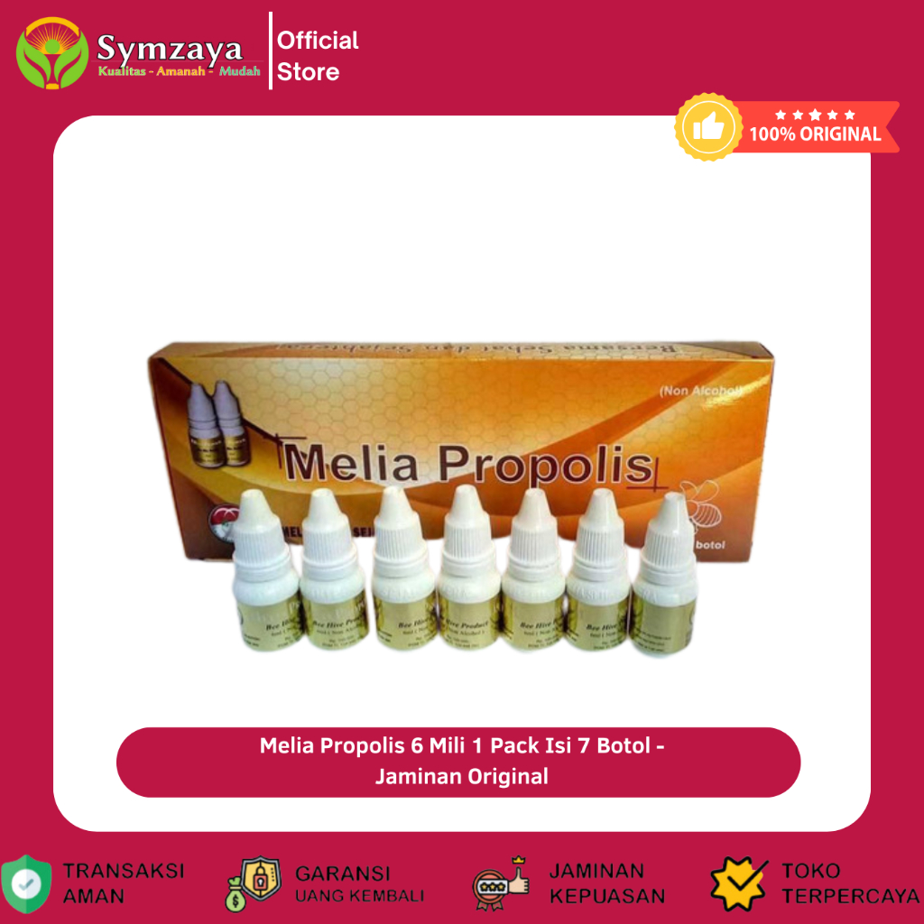 Jual Melia Propolis - Propolis Melia Sehat Sejahtera 6 Ml Mili 1 Pack ...
