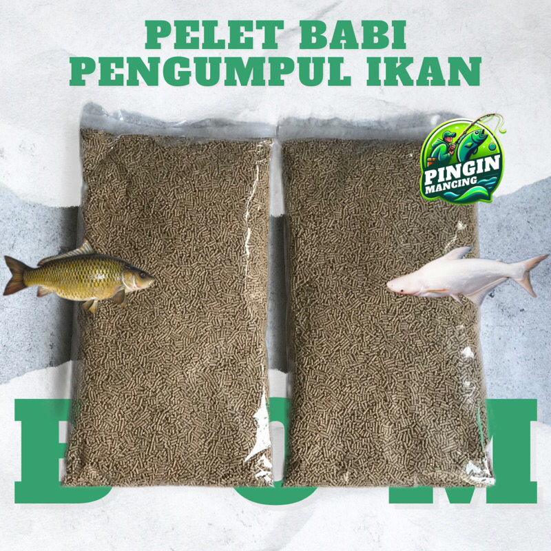 Jual Pelet Bandul Bom Pengumpul Segala Jenis Ikan Air Tawar Umpan Pancing 1kg | Shopee Indonesia