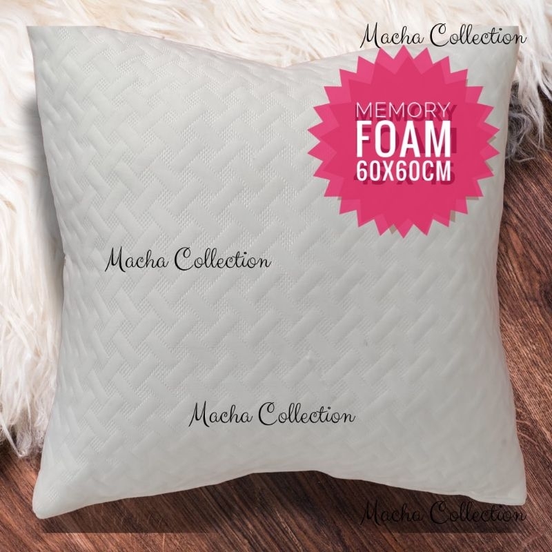 Jual BANTAL SOFA 60X60CM BUSA MEMORY FOAM PREMIUM | Shopee Indonesia