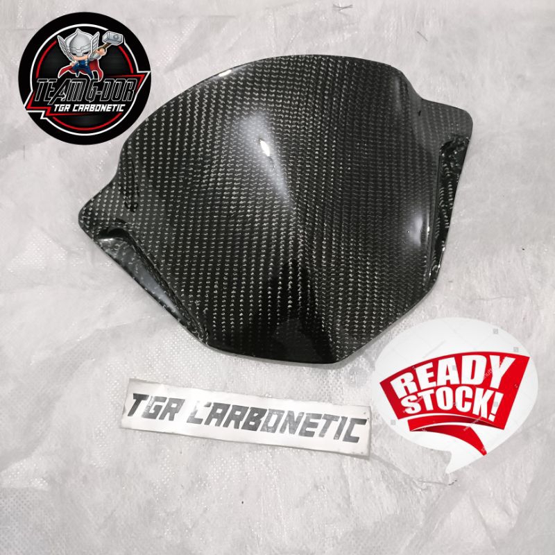 Jual fisor visor pisor winshild cover batok carbon kevlar honda beat ...