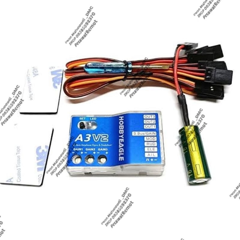 Jual Hobbyeagle a3 V2 Gyroscope Gyro 6 AXIS Pesawat | Shopee Indonesia