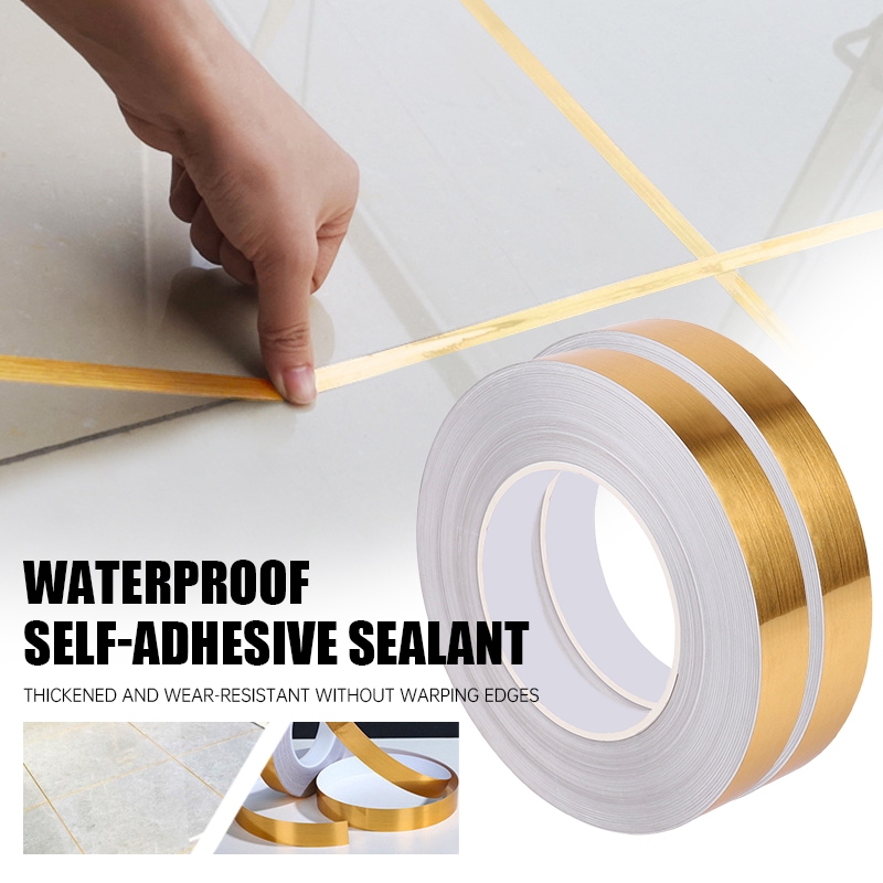 Jual 50M/Roll Gulungan Stiker Pembatas Keramik/ Waterproof Floor Tile ...