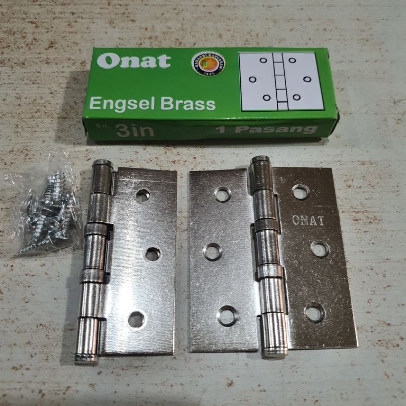Jual [ONAT] ENGSEL PINTU & JENDELA 3 ATAU 4 INCH | Shopee Indonesia