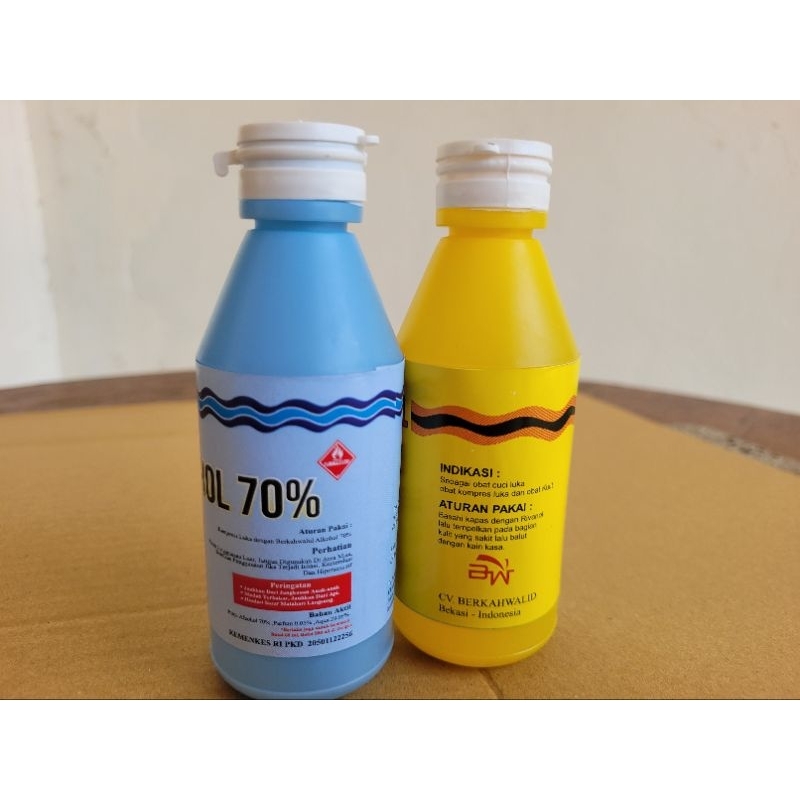 Jual Alkohol 70% 100Ml & Rivanol 100Ml | Shopee Indonesia