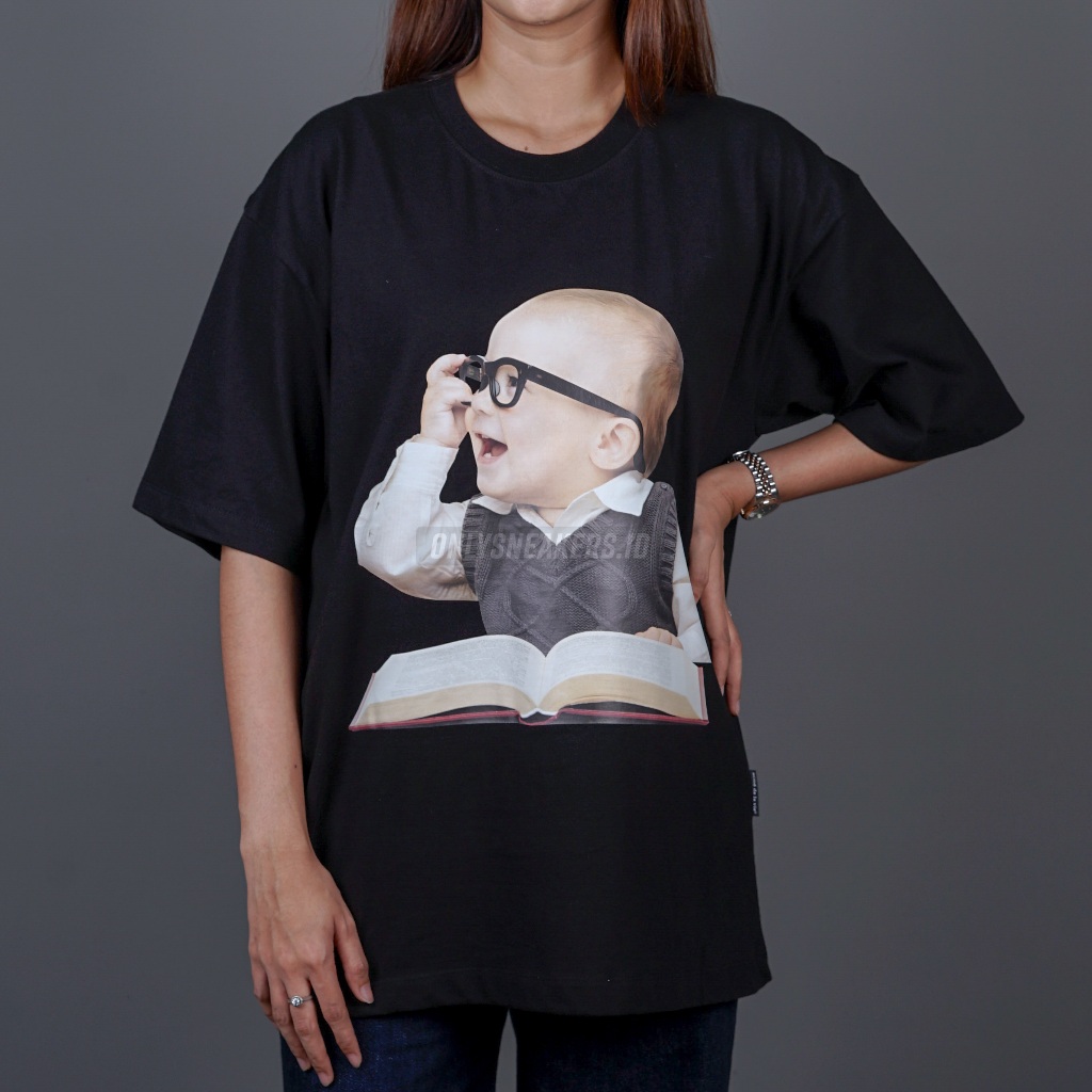 Jual ADLV BABY FACE GLASSES BOY BLACK TEE (100% AUTHENTIC) | Shopee ...