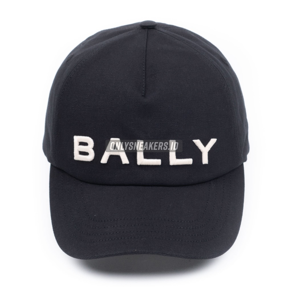 Jual BALLY EMBROIDERED CAP MIDNIGHT BLACK (100% AUTHENTIC) | Shopee ...