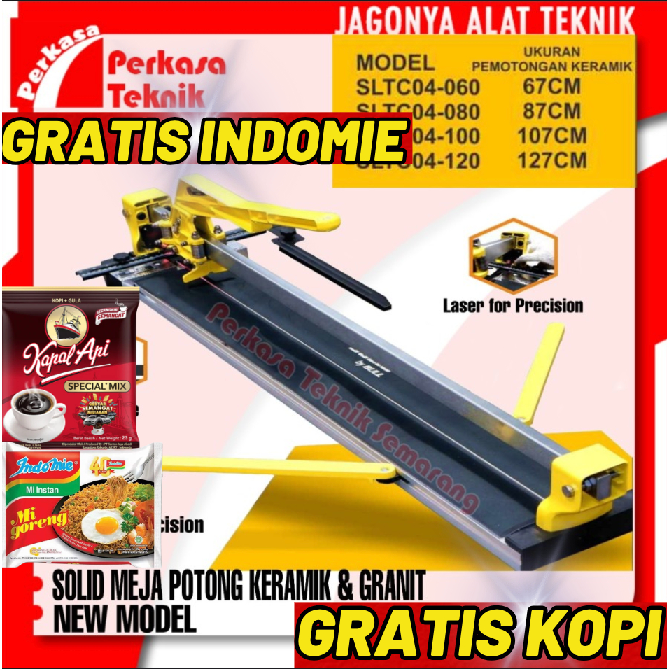 Jual SOLID Meja Potong Granite Keramik 80cm Laser Manual Tile Cutter ...