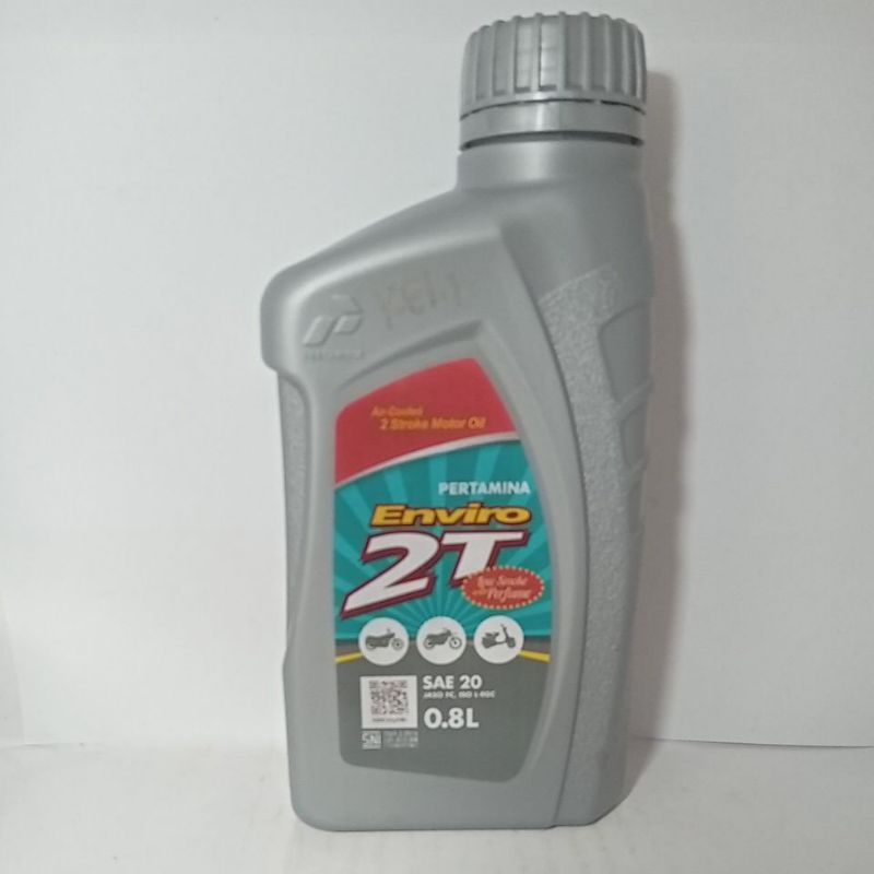 Jual [DIJAMIN ORI] OLI SAMPING SEPEDA MOTOR ENVIRO PERTAMINA 2T 800ML ...