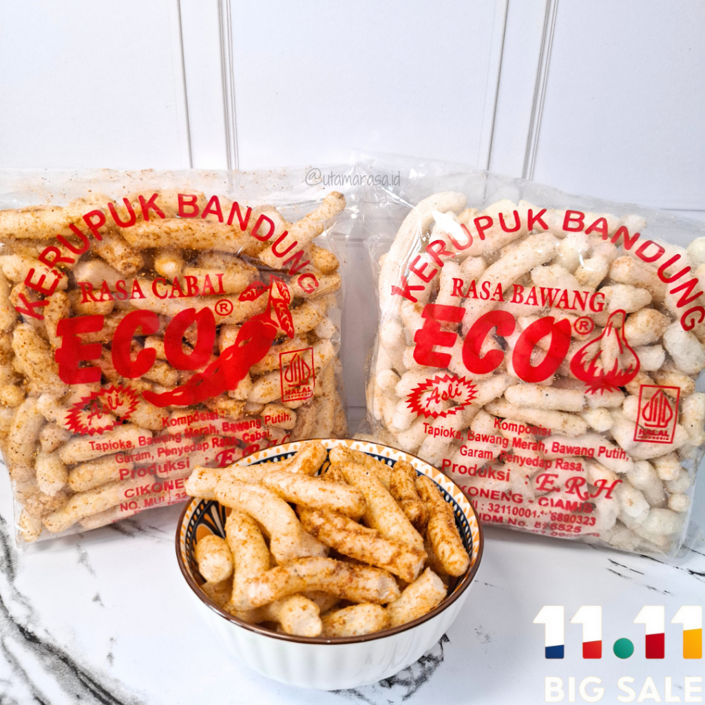 Jual Kerupuk Bandung Gurilem ECO Asli | Shopee Indonesia