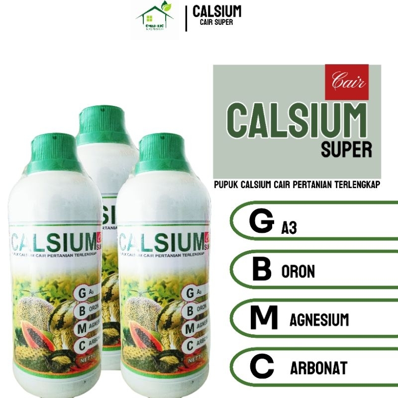 Jual Calsium Cair 500ml Nutrisi Pelengkap Tanaman | Shopee Indonesia