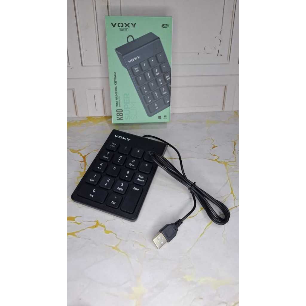 Jual Keyboard Numerik / Keypad Numeric / Numpad Keyboard Angka Kabel ...