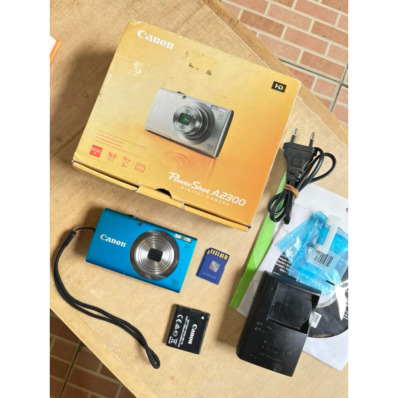 Jual Kamera digicam Canon Powershoot A2300 Hd Fullset box orian dan ...