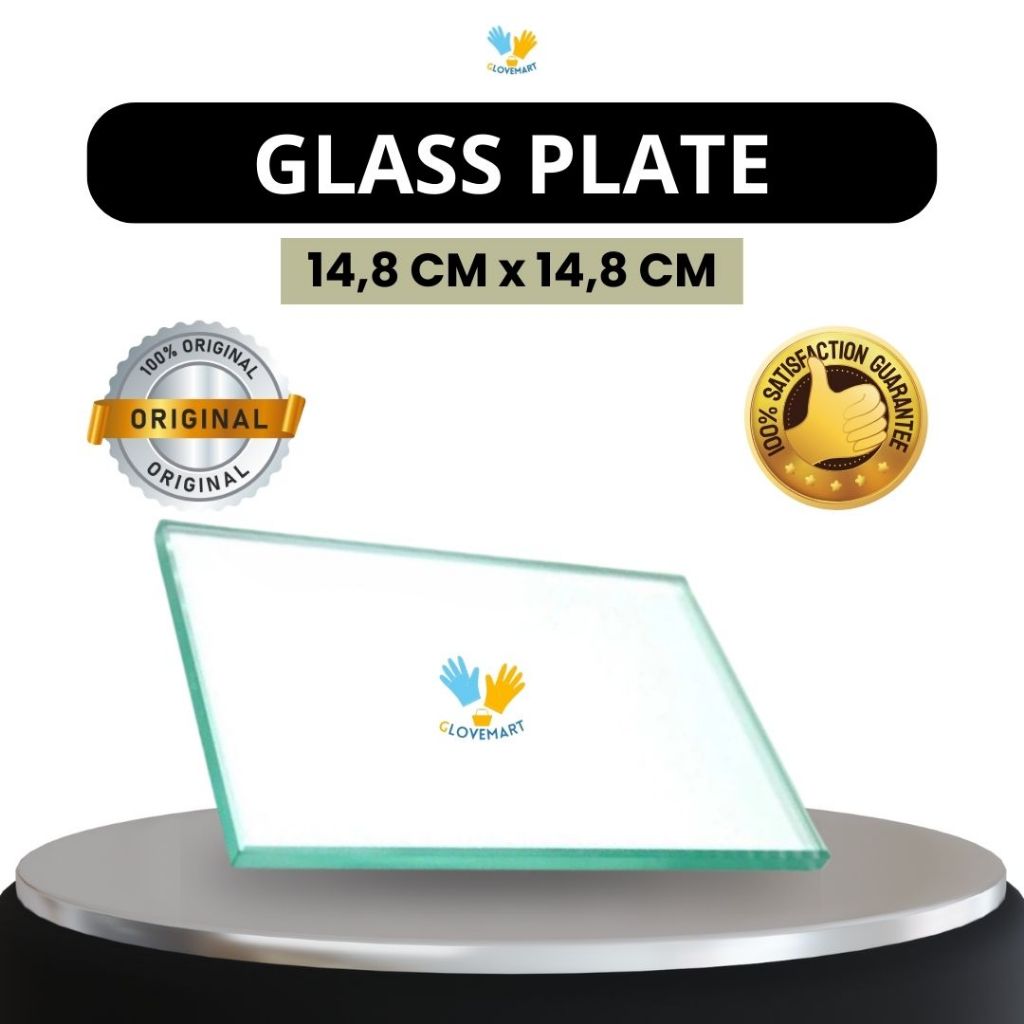 Jual Dental Glass Plate / Glasses Slab / Mixing Pad Lab /Tempat Adukan ...