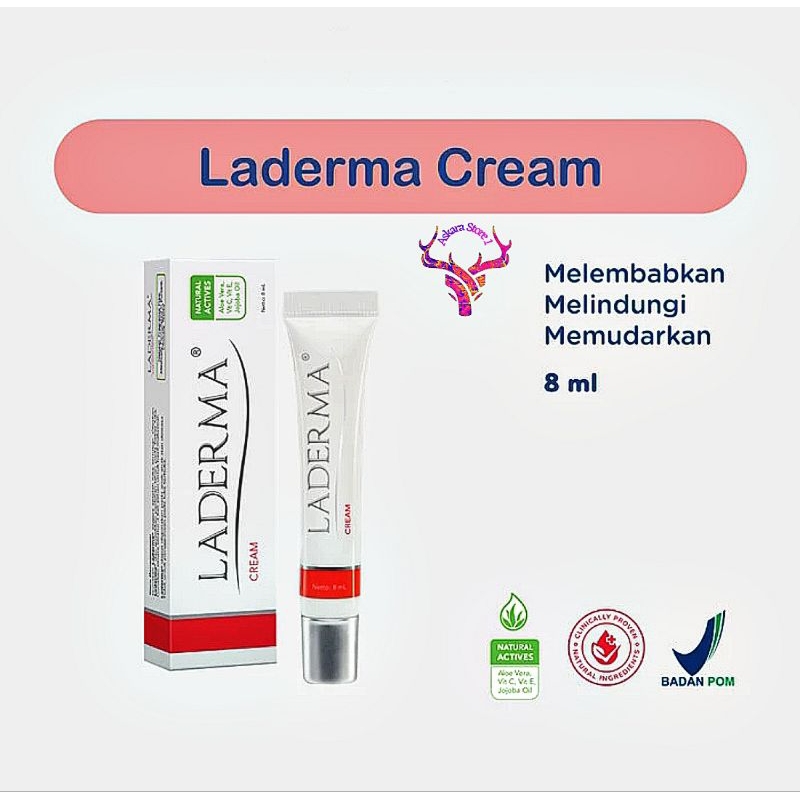 Jual Laderma Cream 8 ml - Melembabkan, Melindungi dan Memudarkan Bekas ...