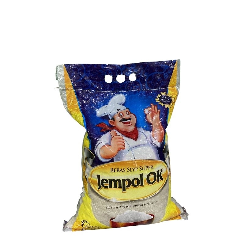 Jual Beras Cap Jempol OK || Medium Super || Pulen lembut || Putih dan ...