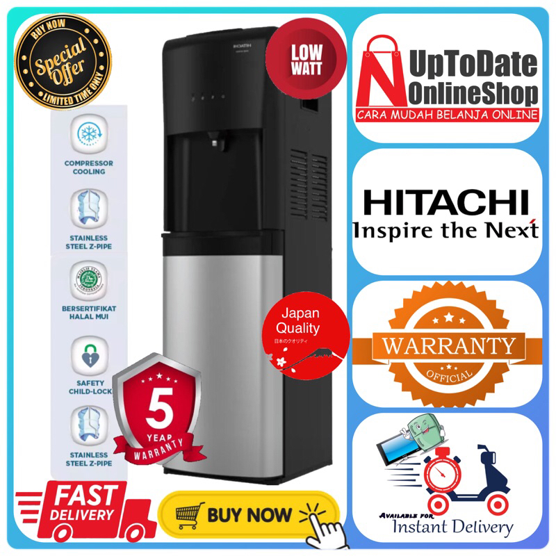 Jual DISPENSER HITACHI HWD-B50000 HWD B50000 HWDB50000 SUPER LOW WATT ...