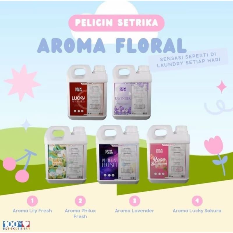 Jual DRYFRESH pewangi setrika dan pelicin setrika pakaian loundry aroma ...