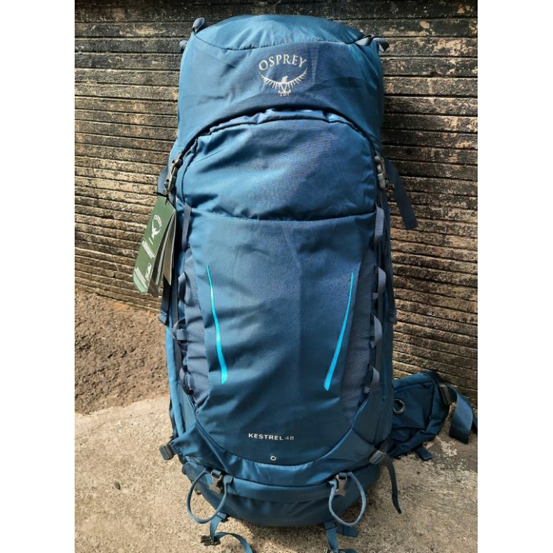 Jual CARRIER OSPREY KESTREL 48 ATLAS BLUE BACKPACK TAS HIKING TREKKING ...