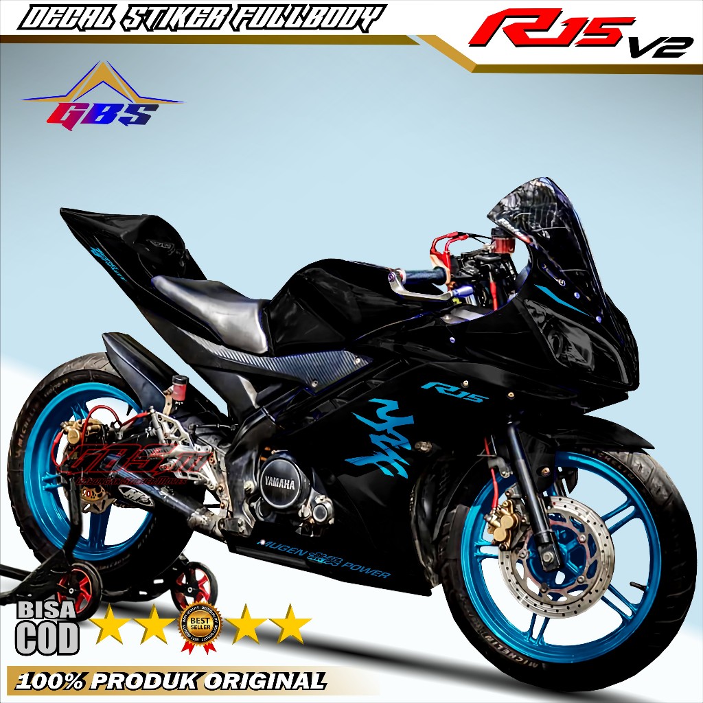 Jual Decal R15 V2 Fullbody Stiker Yamaha R15 V2 Fullbody Sticker Decal ...
