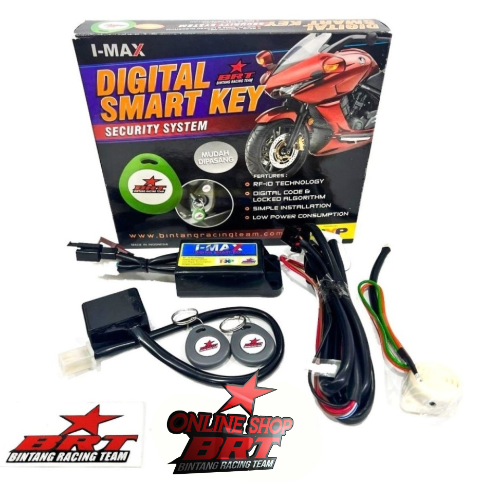Jual SMART KEY SMARTKEY ALARM MOTOR DIGITAL ANTI MALING BRT CS1 BEAT SCOOPY SPACY FI VARIO 110 ...