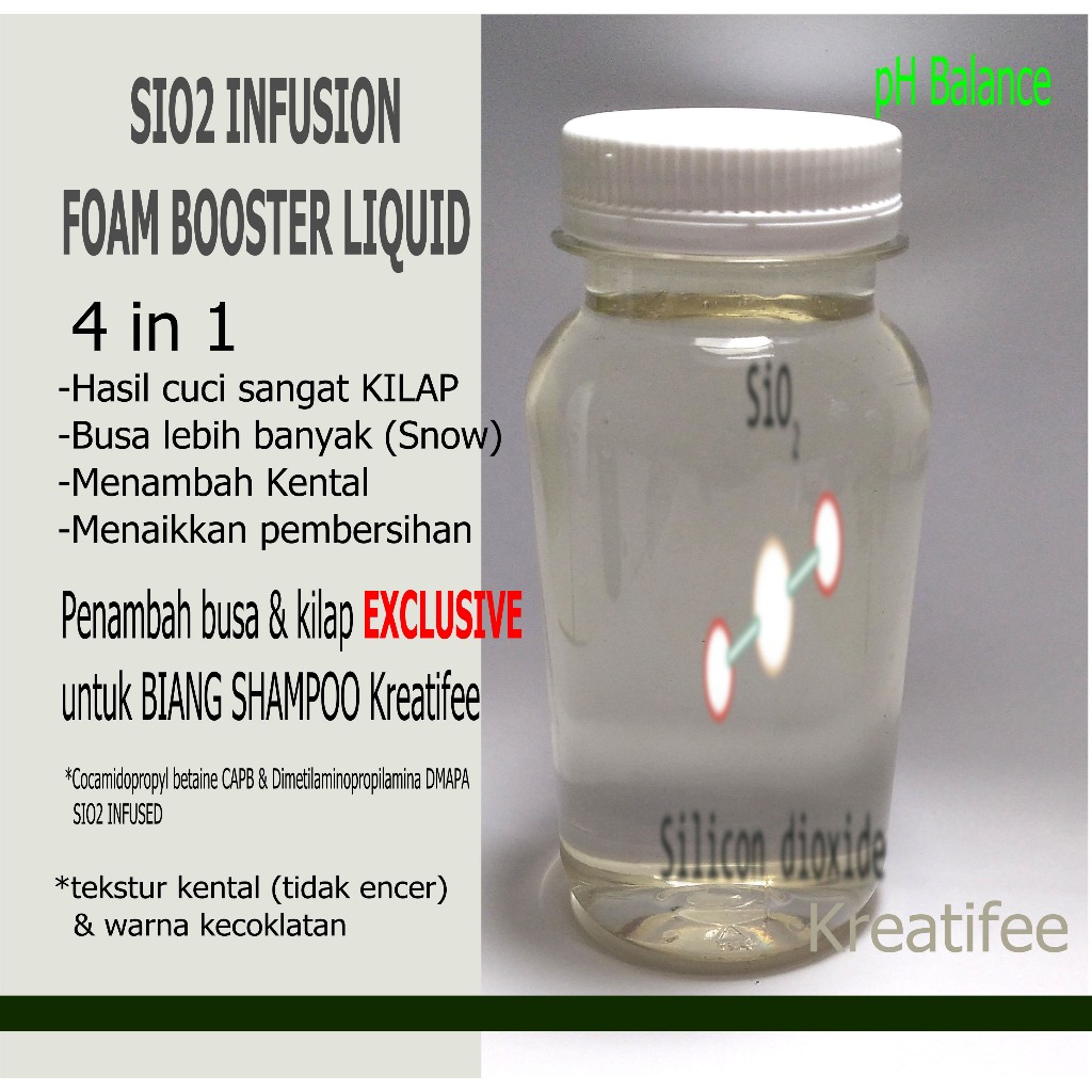 Jual Sio2 Foam Booster Liquid 4in1 Betaine | Shopee Indonesia