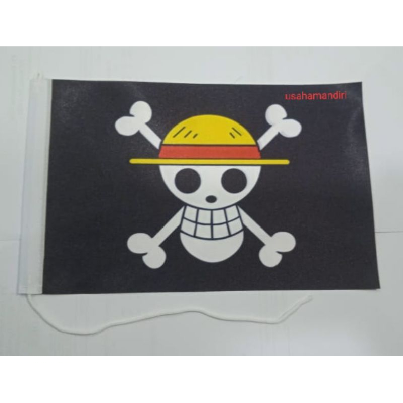 Jual bendera meja one piece/akagami/marine/world govt./shirohige ...
