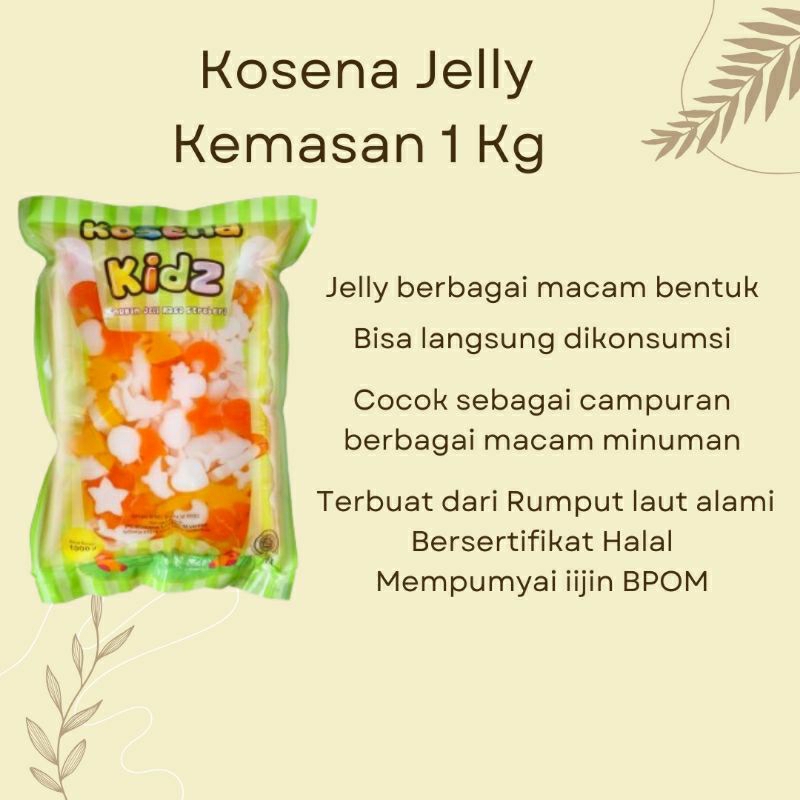 Jual Minuman Jelly Kidz kosena topping berbagai macam bentuk kemasan 1 ...