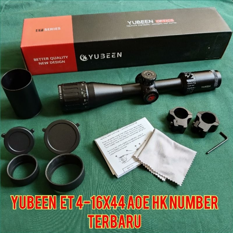 Jual Telescope yubeen ET 4-16x44 aoe | Shopee Indonesia