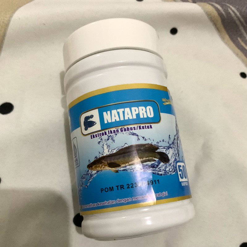 Jual [REPACK] Ekstrak Ikan Gabus / Natapro (isi 4Kapsul) | Shopee Indonesia