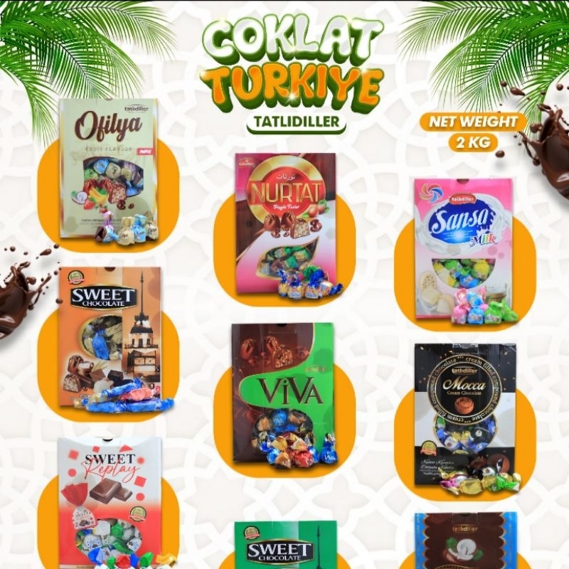 Jual coklat arab / coklat turki oleh oleh haji umroh / coklat mix ...