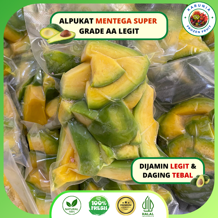 Jual ALPUKAT MENTEGA SUPER PREMIUM GRADE AA DAGING TEBAL & LEGIT ...