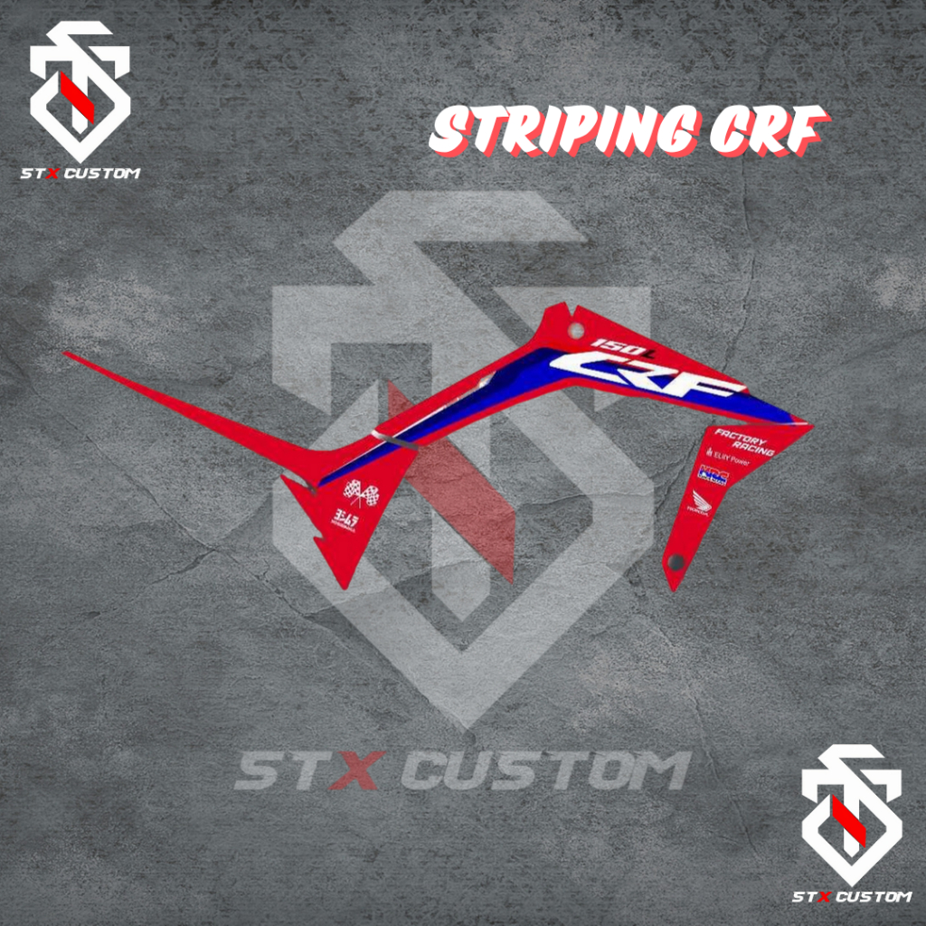 Jual STIKER STRIPING CRF 150 L / STRIPING CUSTOM CRF 150 L | Shopee ...