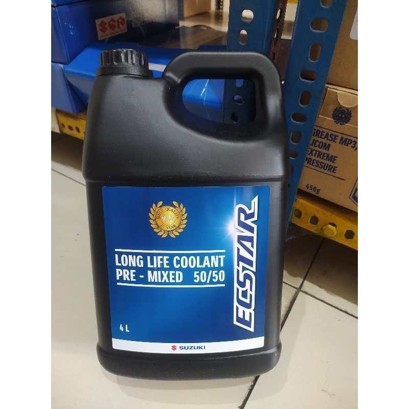 Jual Air Radiator / Coolant Euzuki Ecstar 50/50 4L Original Long life ...