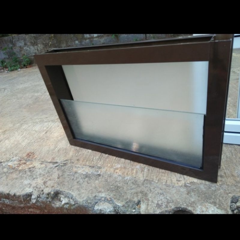 Jual alumunium boven kaca zigzag FREE PACKING KAYU | Shopee Indonesia