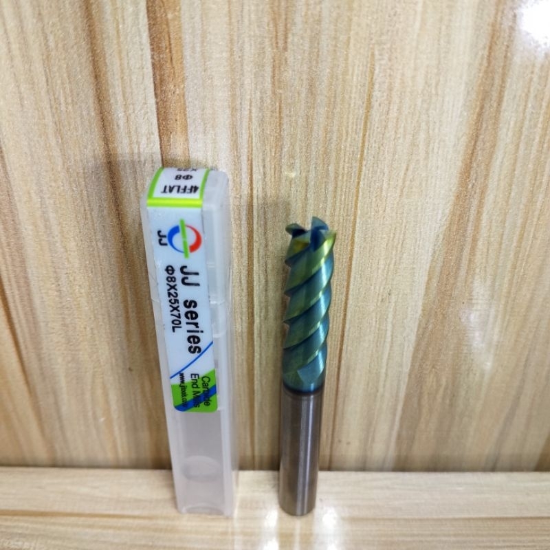 Jual JJ tools endmil carbide 8mm 4flute New original Korea hrc70 ball ...
