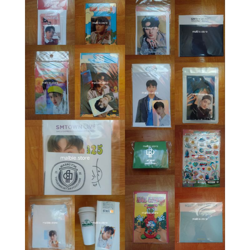 Jual [READY] SEALED NCT DREAM MARK OFFICIAL NECKLACE/ BEATBOX POSTCARD ...