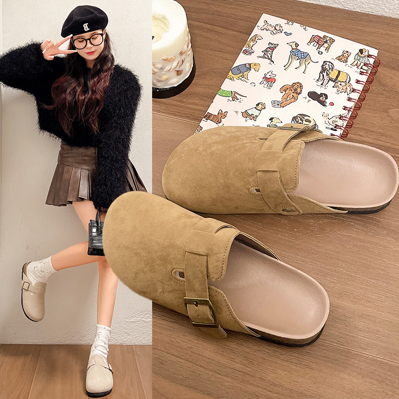 Jual Sepatu Flatshoes Pantofel Wanita Loafers Sandal Slip-On Flat Mules ...