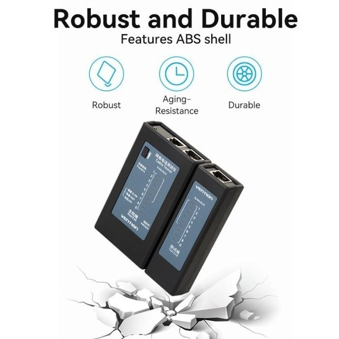 Jual Vention Lan Cable Tester Manual Rj45+Rj11 Network Ethernet (Kefb0 ...