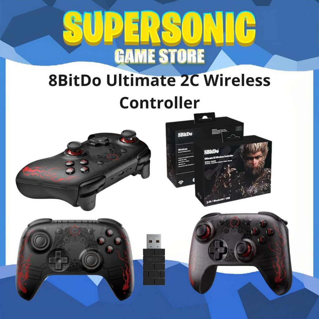 Jual 8BitDo Ultimate 2C Wireless Controller Black Myth Wukong Official ...