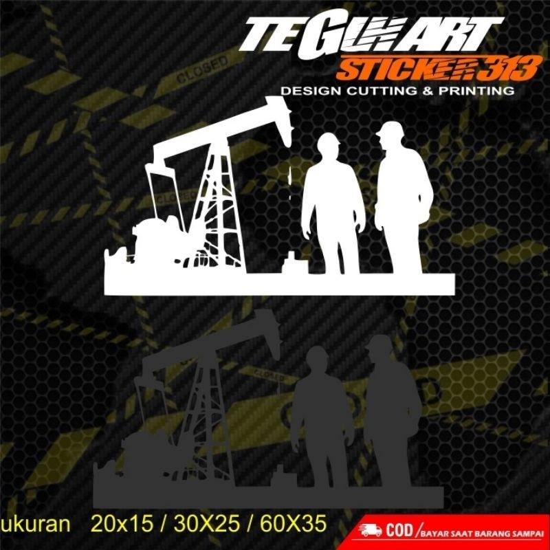 Jual STICKER CUTTING KONTRAKTOR BANGUNAN TAMBANG SAWIT PROYEK DLL ...